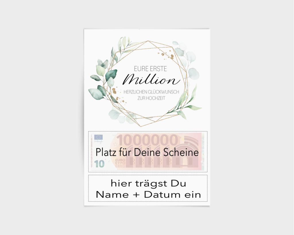 Eure Erste Million Vorlage Pdf Kostenlos